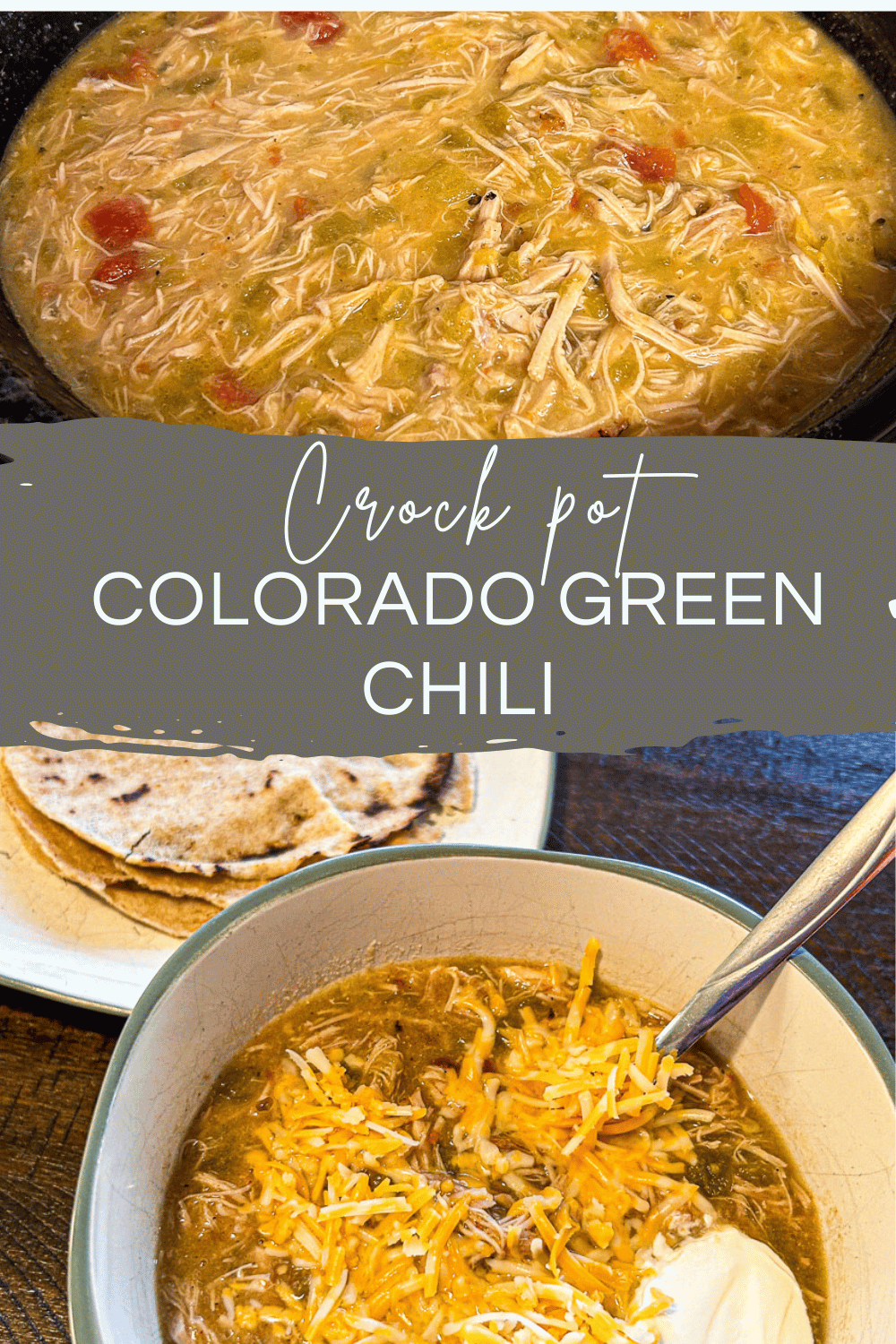 Colorado Pork Green Chili Recipe (Crockpot) - Our Naturally Sweet Life